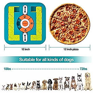 Dog Puzzle Toys, Dog Puzzles for Smart Dogs, Puppy Puzzle Toys, Dog Enrichment Toys Dog Mentally Stimulation Toys for Training, Dog Treat Chew Toy Gifts for Puppies, Cats, Small, Medium, Large Dogs