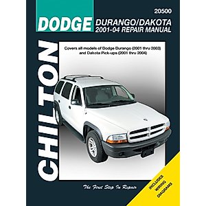 Dodge Durango/Dakota 2001-2004 (Chilton Automotive Repair Manuals)
