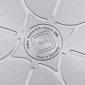 Fissler Original-Profi Collection 2019 Stainless Steel Round Roaster with Lid, 5.1 Quart