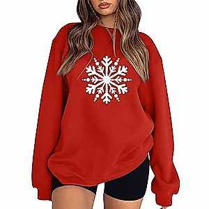 Women Ugly Christmas Sweartshirt Bell Sleeve Cardigan Christmas Graphic Funny Xmas Blouse top Plus Size Love Letter Printed Puff Long Sleeve Pullover Shirts Fall Skirts for Women 2023 Country