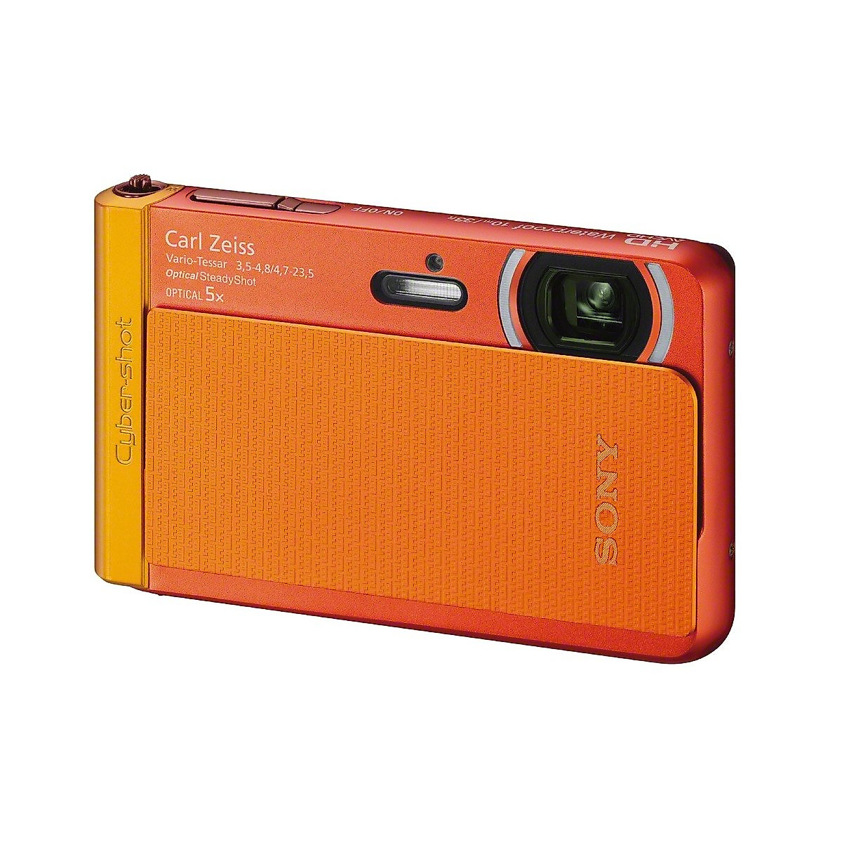 Sony DSC-TX30/D 18 MP Digital Camera with 5x Optical Image Stabilized Zoom and 3.3-Inch OLED (Orange)