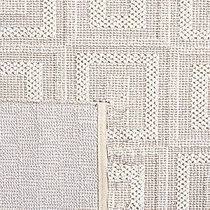 Safavieh Trends Collection 9' x 12' Beige/Ivory TRD106B Modern Contemporary Textured Area Rug