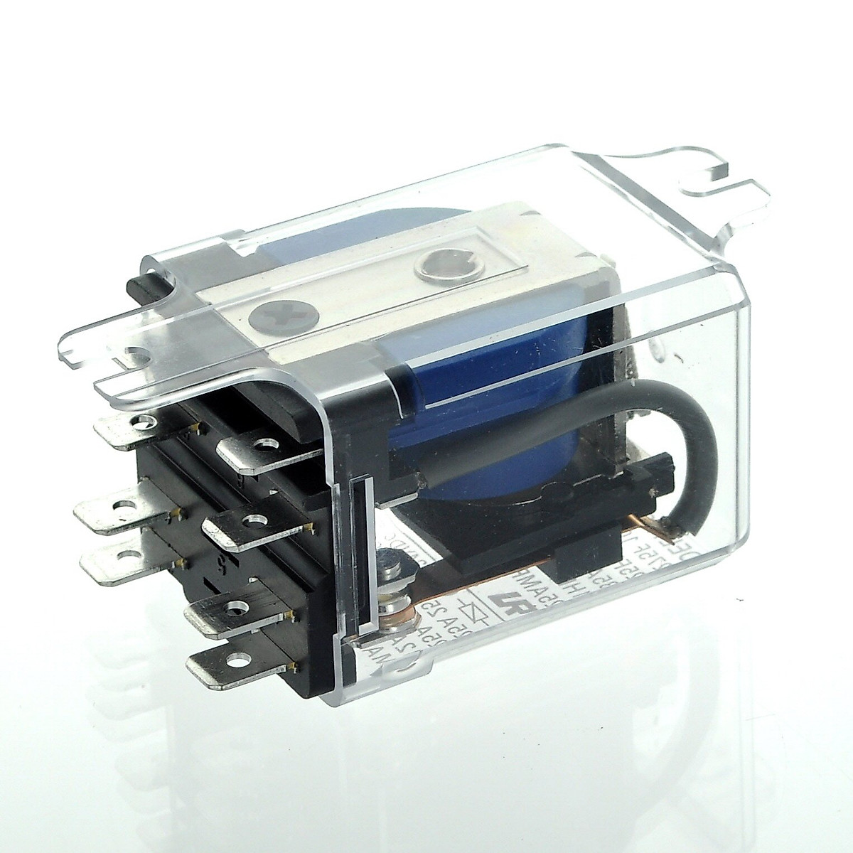 Miller 106462 Relay, Encl 24Vdc Dpdt 20A/120Vac 8Pin Flange Mtg