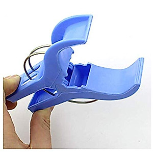 8 Pack Beach Towel Clips - Towel Holder in Bright Colors Double Thickness Clothes Clips Plastic Clothes Pegs - Keep Your Towel from Blowing Away Clothes Lines Chair Clips Hanging Clip (Multicolor)