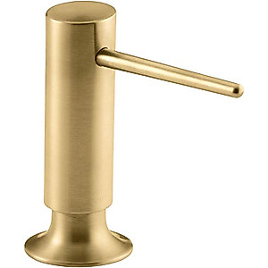 KOHLER Contemporary soap Lotion Dispenser, Kitchen Sink Faucet, K-1995-2MB, Brushed Modern Brass