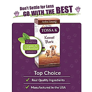 AMBER NATURALZ - TOSSA K - Kennel Bark - for Dogz - 1 Ounce