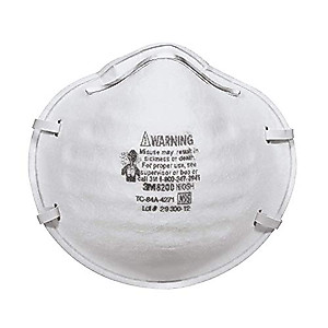 3M Safety -A Sanding and Fiberglass Respirator, 20-Pack