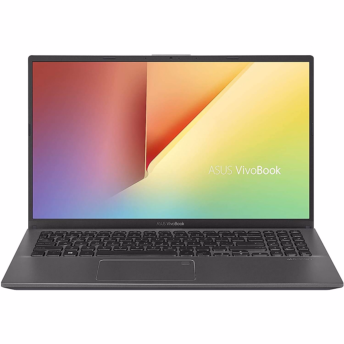 ASUS VivoBook 15 Thin and Light Laptop, 15.6” FHD, Intel Core i3-8145U CPU, 8GB RAM, 128GB SSD, Windows 10 in S Mode, F512FA-AB34, Slate Gray