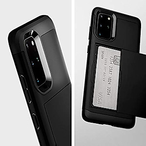 Spigen Slim Armor CS Designed for Samsung Galaxy S20 Plus Case (2020) - Black