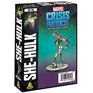 Atomic Mass Games Marvel Crisis Protocol: She-Hulk Character Pack, Black (CP39en)