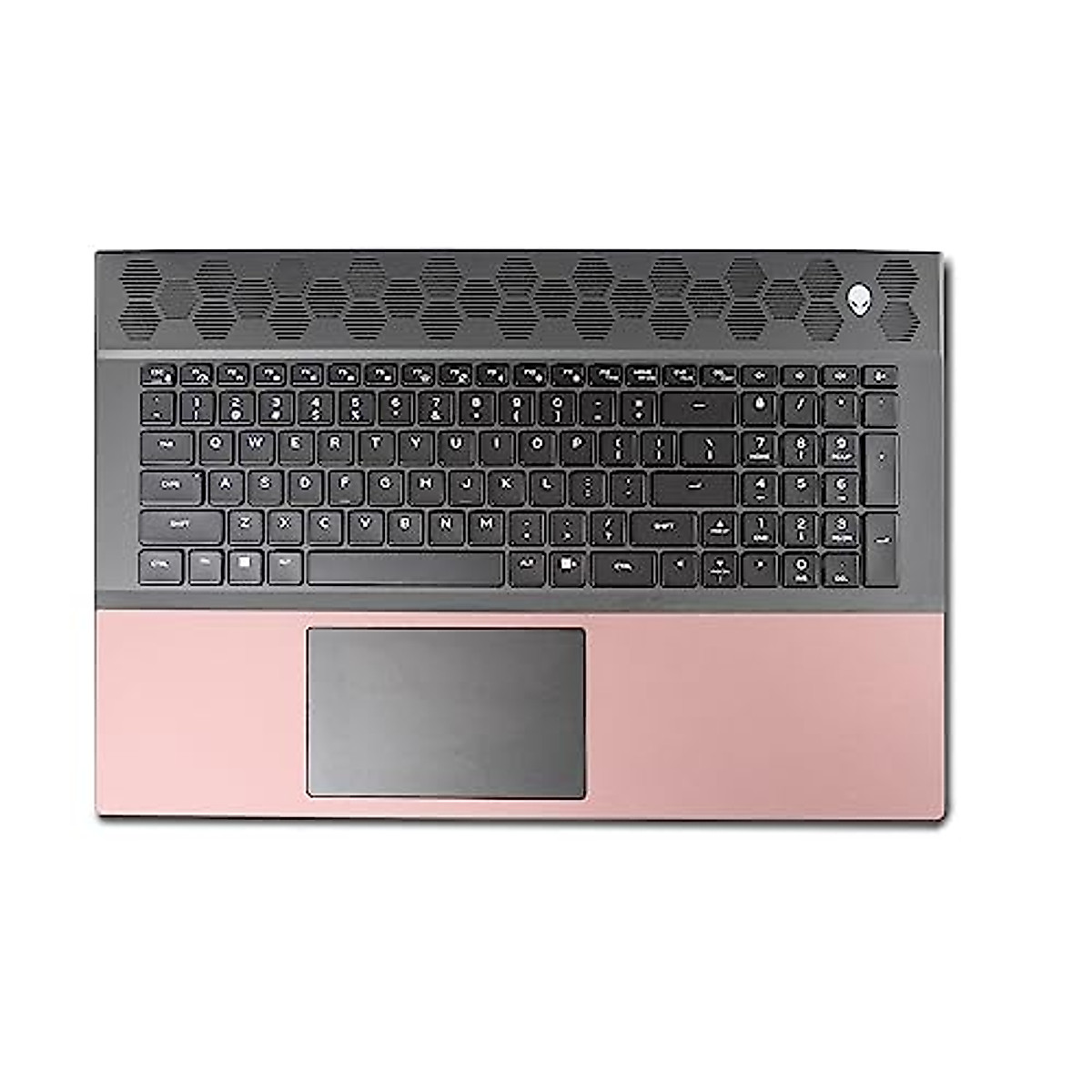 MightySkins Skin Compatible with Alienware M18 R1 (2023) Full Wrap Kit - Solid Blush | Protective, Durable, and Unique Vinyl Decal wrap Cover | Easy to Apply & Change Styles | Made in The USA
