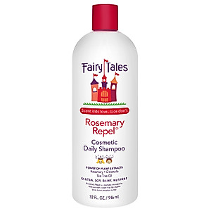 Fairy Tales Rosemary Repel Daily Kids Shampoo– Kids Like the Smell, Lice Do Not, 32 fl oz. (Pack of 1)
