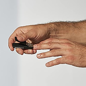 Tweezerman Precision Grip Fingernail Clipper, Black