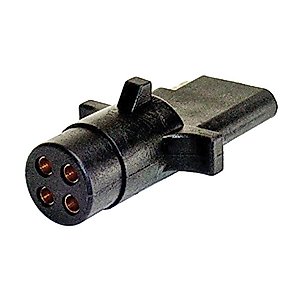 Reese Towpower 74606 4-Way Round to 4-Way Flat Adapter