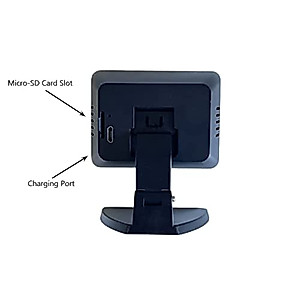 EighteenXVIII Smart Camera 1080P Home Alarm System with Two-Way Audio - Portable Security Cam with Night Vision and Motion Detection - Indoor WiFi Camera for Home - 24/7 Recording Plugged in