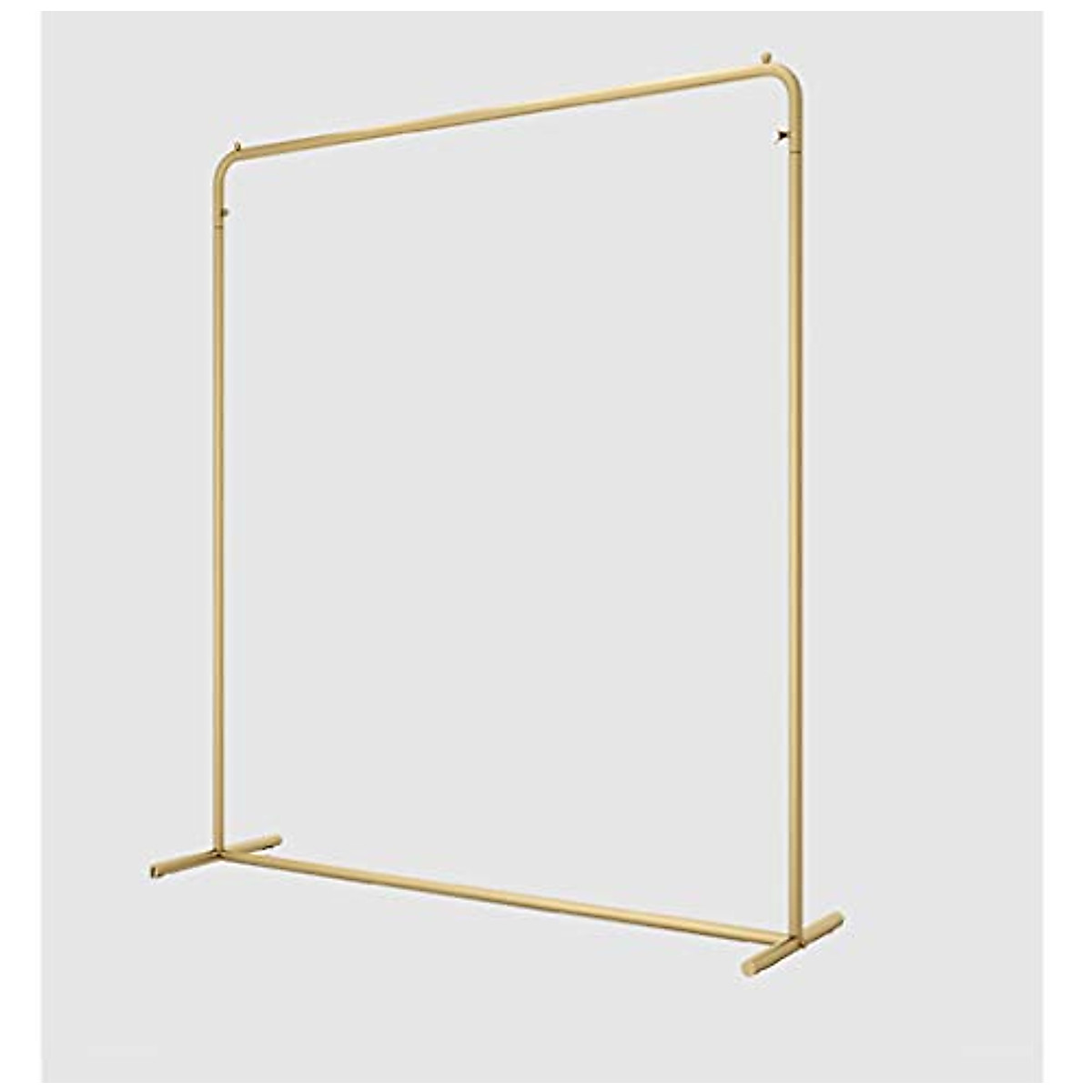 Iron Continental Clothes Rail,Shelf Display Garment Hanging Display, Fashion/Golden / 160cm