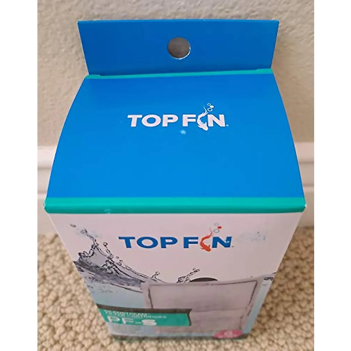 Top Fin Silenstream PF-S Small Filter Cartridges (6 Count) Refill for PF10 Power Filters (5.5in x 3.1in)