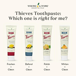 Thieves Dentarome Plus Toothpaste - 4 oz by Young Living Essential Oils