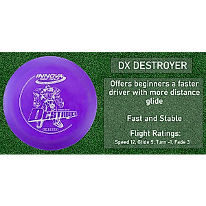Innova Disc Golf Starter Set –Colors May Vary 160-180g – Disc Golf Putter, Disc Golf Driver, Mid-Range, Frisbee Golf Disc Set, Beginner Disc Golf Set