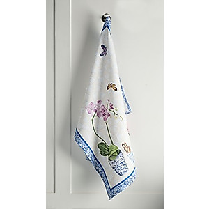 Maison d' Hermine Dish Cloth 100% Cotton Set of 3 Quick Drying Dish Towels for Gifts, Restaurant, Dining, Kitchen, Wedding, Parties & Tea, Canton - Spring/Summer