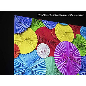 AAXA P7 Mini Projector with Battery, Native 1080P Resolution, 30,000 Hours LED Portable Projector, BT 4.0, Onboard Media Player, for Business and Home Theater