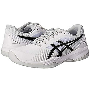 ASICS Women's Gel-Game 8 Tennis Shoes, 8.5, White/Black