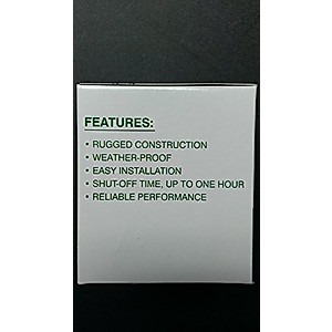 Gasav-R WA-3 Automatic Gas Shut-Off and Timer Valve with 1/2" IPS