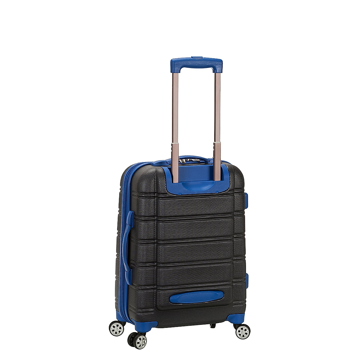 Rockland Melbourne Hardside Expandable Spinner Wheel Luggage, Grey, 2-Piece Set (20/28)