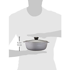 Uniware Super Quality Aluminum Caldera, 20cm, White