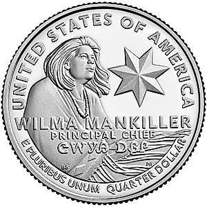 2022 S Silver Proof American Women Quarter Wilma Mankiller Quarter Choice Uncirculated US Mint