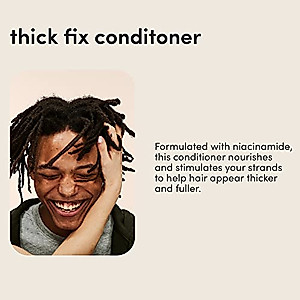 hims Thick Fix Shampoo and Conditioner Set for Men- Thickening, Moisturizing, Reduces Shedding- Color Safe Hair Loss Shampoo and Conditioner- 2 pack, 6.4oz