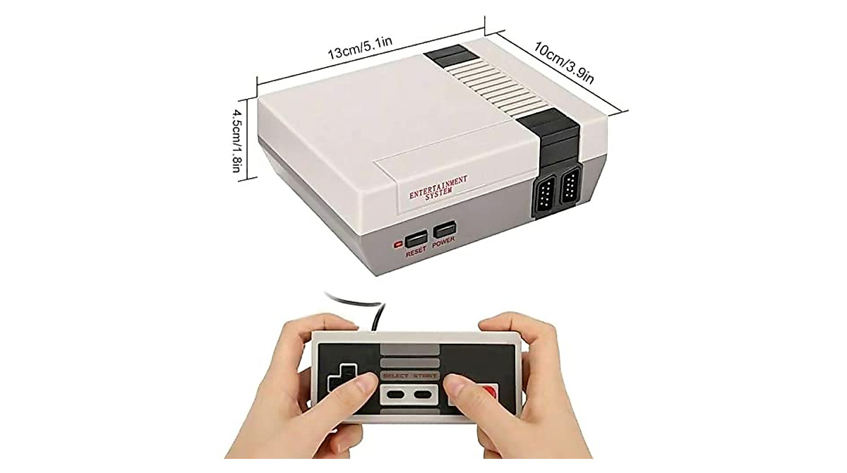 Retro Game Console with 620 Built-in Games - Perfect Gift for All Ages
