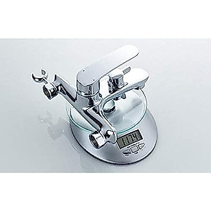 Kitchen Taps Bathtub Faucets Wall Deck Mounted Bathroom Shower Faucet Set Rainfall Bathtub Shower Mixer Bath With Shower Hand