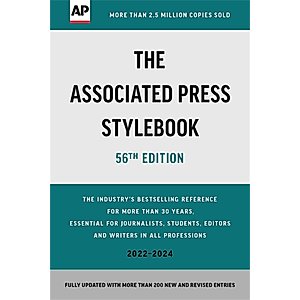 The Associated Press Stylebook: 2022-2024