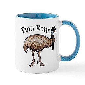 CafePress Emo Emu Ceramic Coffee Mug, Tea Cup 11 oz
