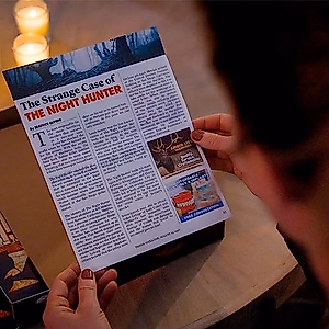 Murder Mystery Party | The Night Hunter, Can You Catch The Killer Before It's Too Late? Murder Mystery Party Game, for Ages 14+