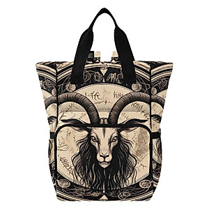 xigua Goat Symbol Diaper Bag Backpack Multi Function Baby Changing Bags Waterproof Large Capacity Travel Back Pack for Mom Dad