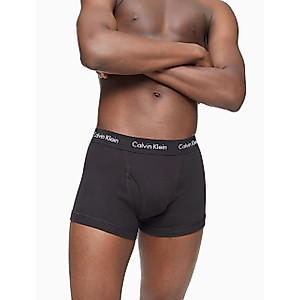 Calvin Klein Men's Underwear Cotton Classics Multipack Trunks, black (5 Pack), L