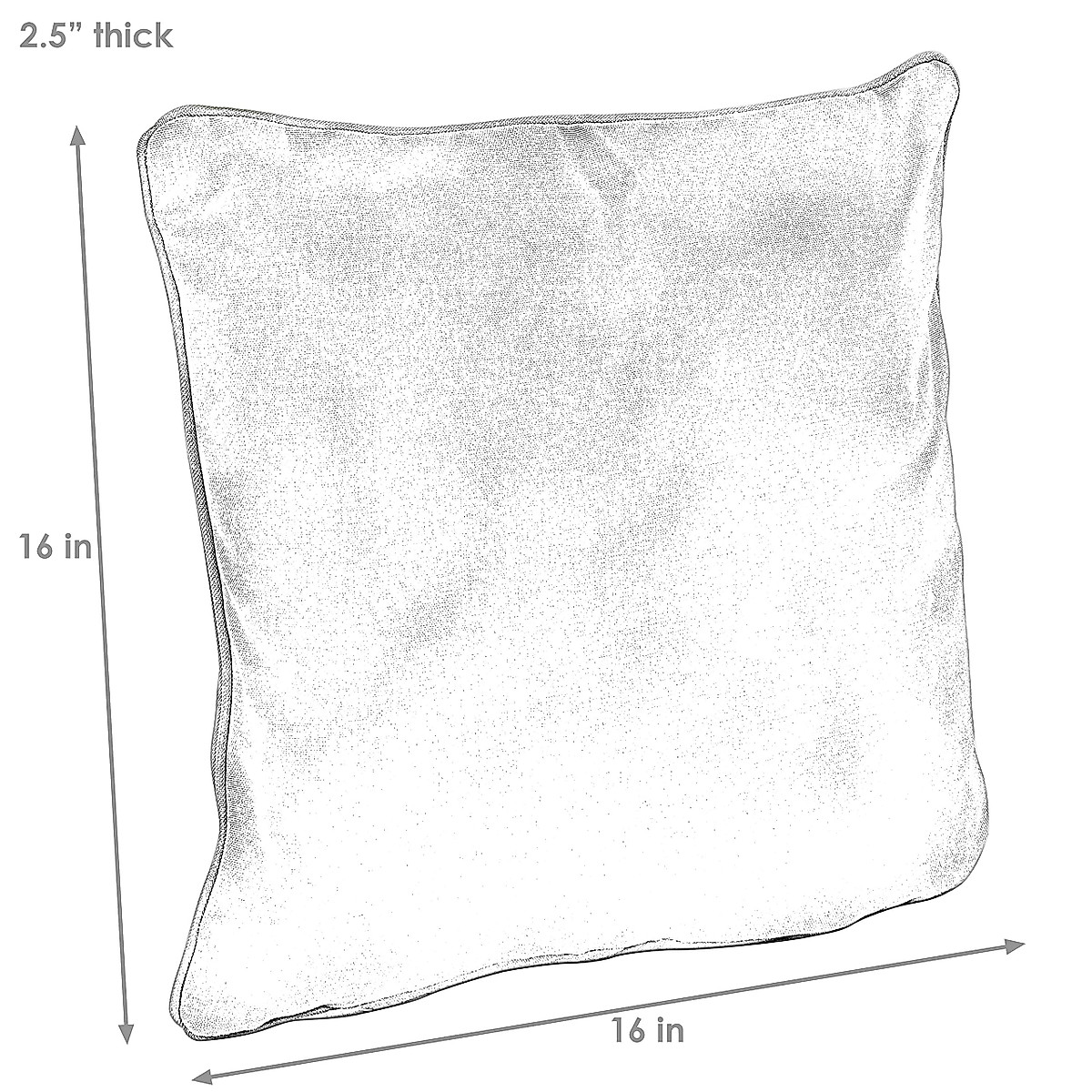 Sunnydaze 16-Inch Square Decorative Outdoor Throw Pillows - Set of 2 - Bold Paisley - for Indoor and Outdoor Use