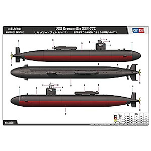 Hobby Boss USS Greeneville SSN-772 Boat Model Building Kit