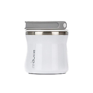 Reduce Insulated Food Container, 18 oz - 6 Hours Hot, 20 Hours Cold - These To-Go Thermal Food Containers are Perfect for On The Go Meals and Snacks - Leak-Proof and Dishwasher Safe - White