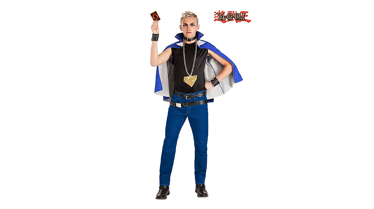 Fun Costumes Adult Yu-Gi-Oh Duel Master Costume | Yugioh | Yami Yugi ...