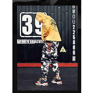 Men's Retro Color Blocked Fashion Sneakers Sport Running Shoes Walking Casual Athletic Shoes(1,10)