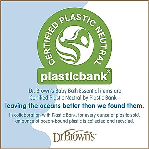 Dr. Brown’s CleanUp Pour & Roar Watering Can, Baby Bath Essentials Kids Toy, 6+ Months BPA Free, Certified Plastic Neutral