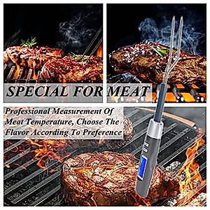 Meat Thermometer, Digital Thermometer Grill Fork, for Meat BBQ