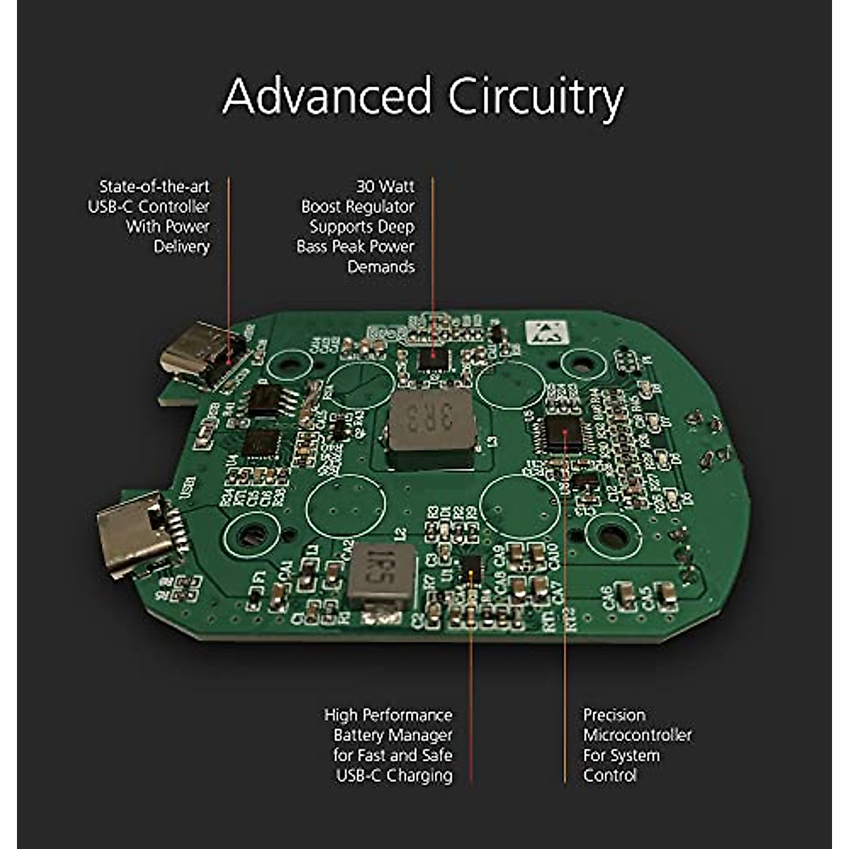 Mission Battery Base for HomePod Mini (Black) (Make HomePod Portable)
