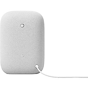 Google Audio Bluetooth Speaker with Keychain LED - Wireless Music Streaming - Chalk