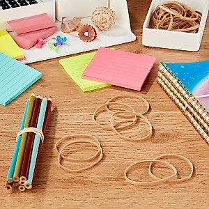 Alliance Rubber 24335 Sterling Rubber Bands Size #33, 1 lb Box Contains Approx. 850 Bands (3 1/2" x 1/8", Natural Crepe)