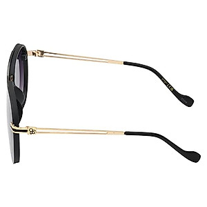 Jessica Simpson Women's J6195 Modern Aviator Pilot Sunglasses with UV400 - Glamorous Sunglasses for Women, 65mm