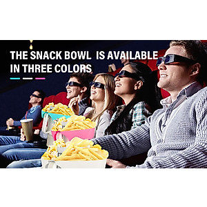 Snack Ring for Stanley Cup 40 oz with Handle, Snack Container for Stanley Tumbler 40 oz, 4 Compartment Reusable Snack Platters for Stanley Quencher Adventure (pink)